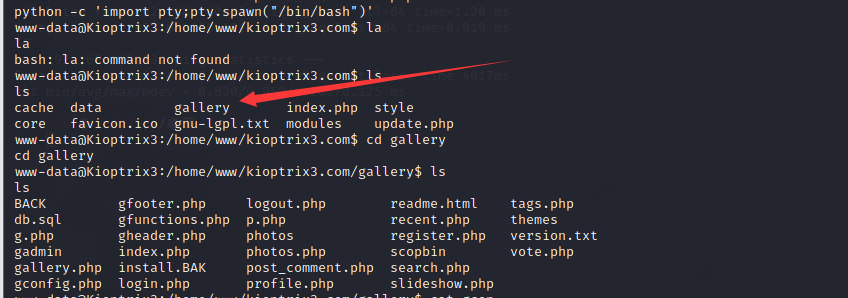 VulnHub-Kioptrix3 | ckcsec